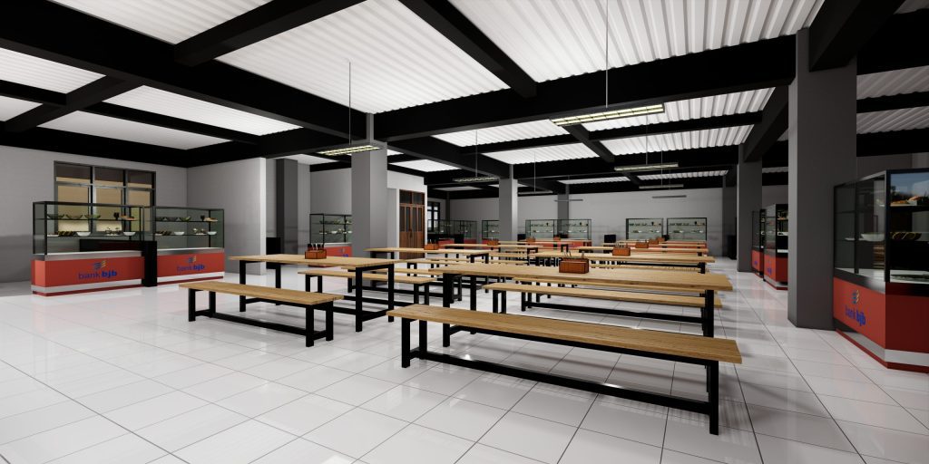 Desain Exterior Kantin PKM UPI Setiabudhi - Arsisten