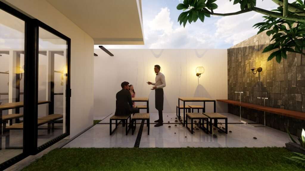 Rendering Cafe - Arsisten