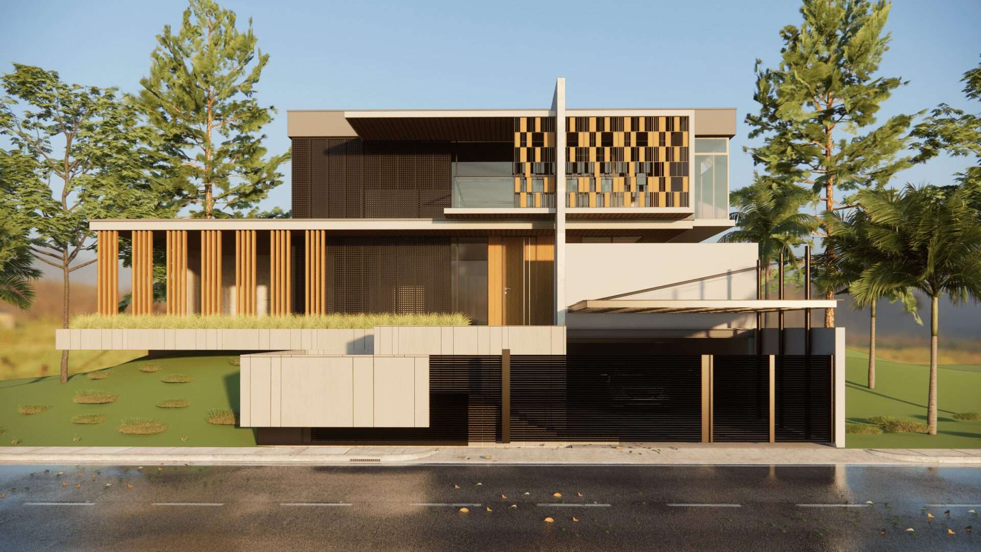 Desain Exterior Enscape Masterclass - Arsisten