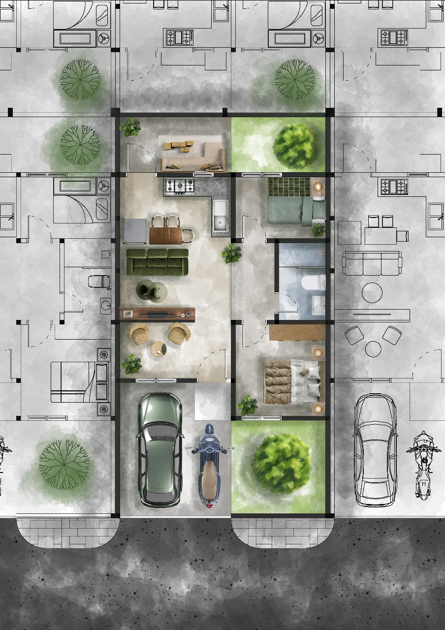 Residential Conceptual Layout - Arsisten